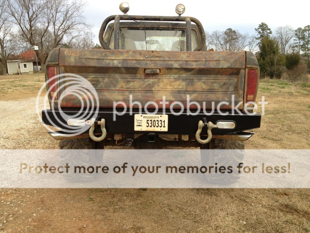 My run of the mill homemade bumper. - Ford Truck Enthusiasts Forums
