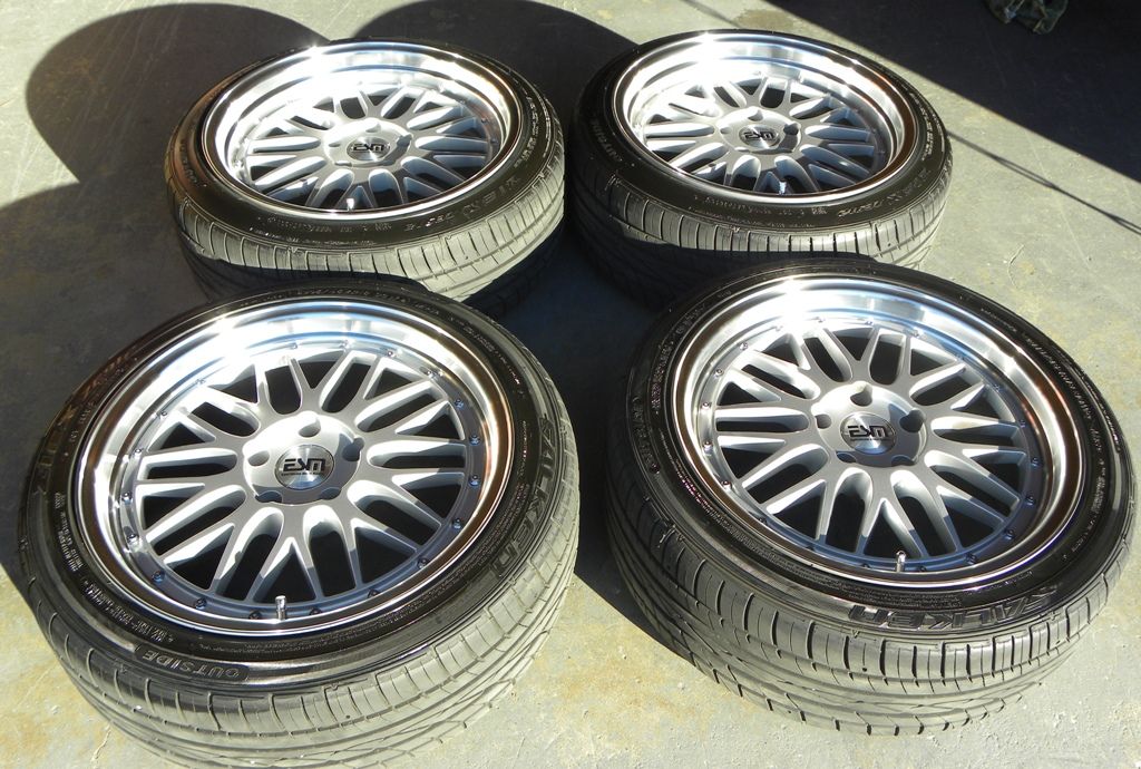 BBS LM REPS 18" ESM-004 USed With Tires!