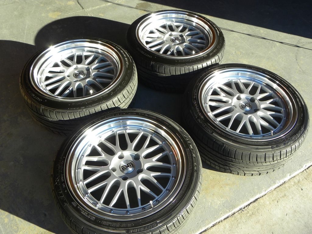 BBS LM REPS 18" ESM-004 USed With Tires!