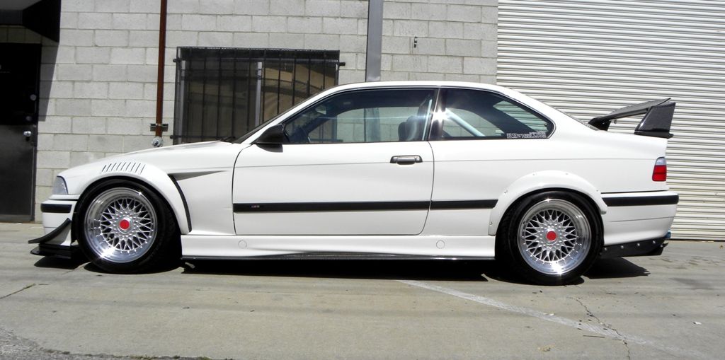 BMW E36 GT Low Rise Adjustable Rear Wing Spoiler! Lower Version of PTG ...