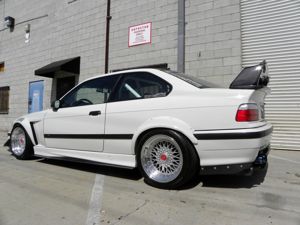 BMW E36 GT Low Rise Adjustable Rear Wing Spoiler! Lower Version of PTG ...