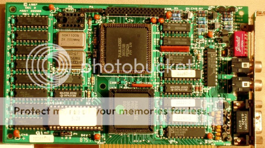 Paradise WD EGA cards | Vintage Computer Federation Forums